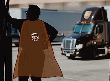Thank a UPS Hero - Region Selection