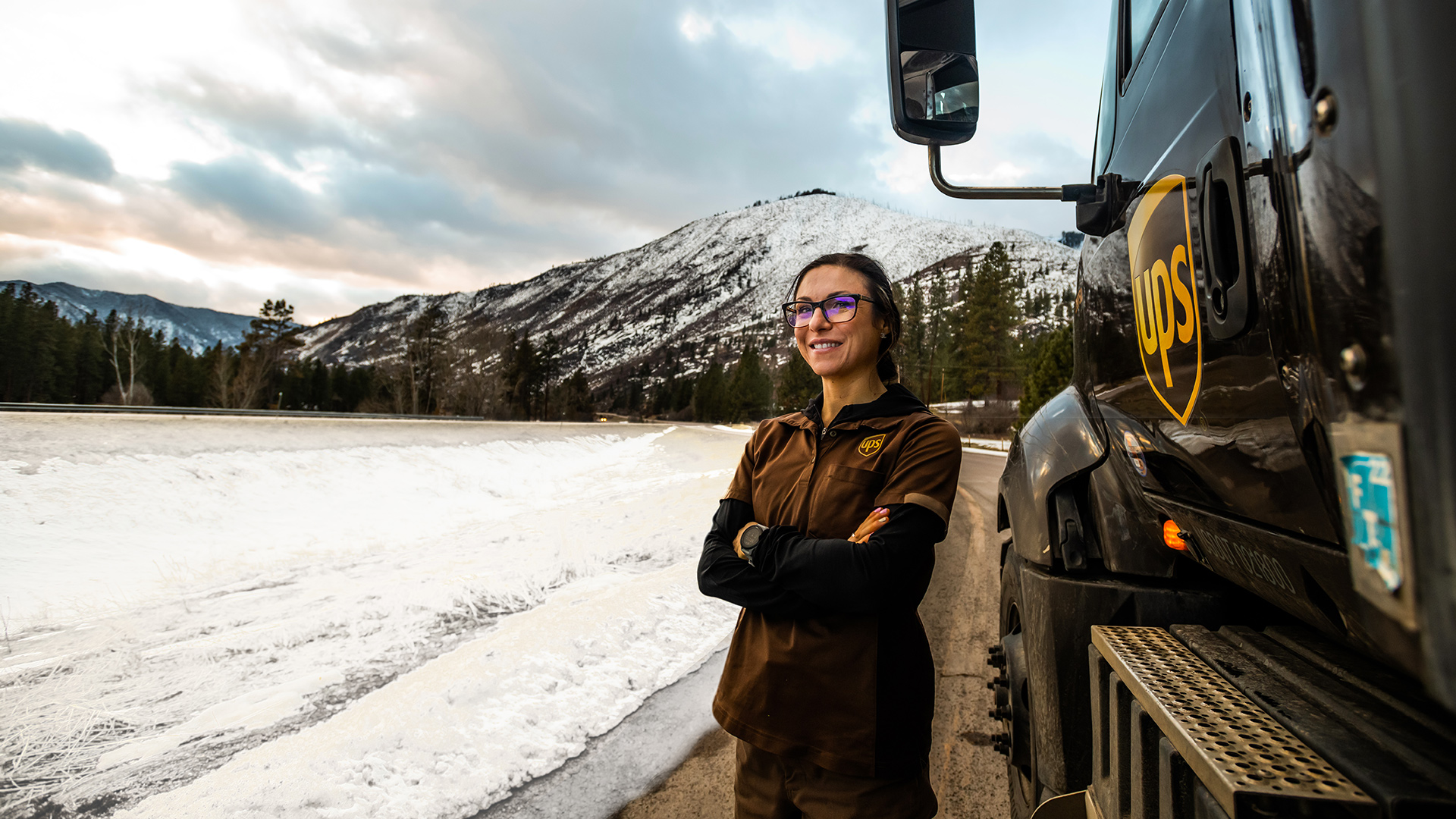 Paid vacation with UPS allows one driver to focus on her bodybuilding ...
